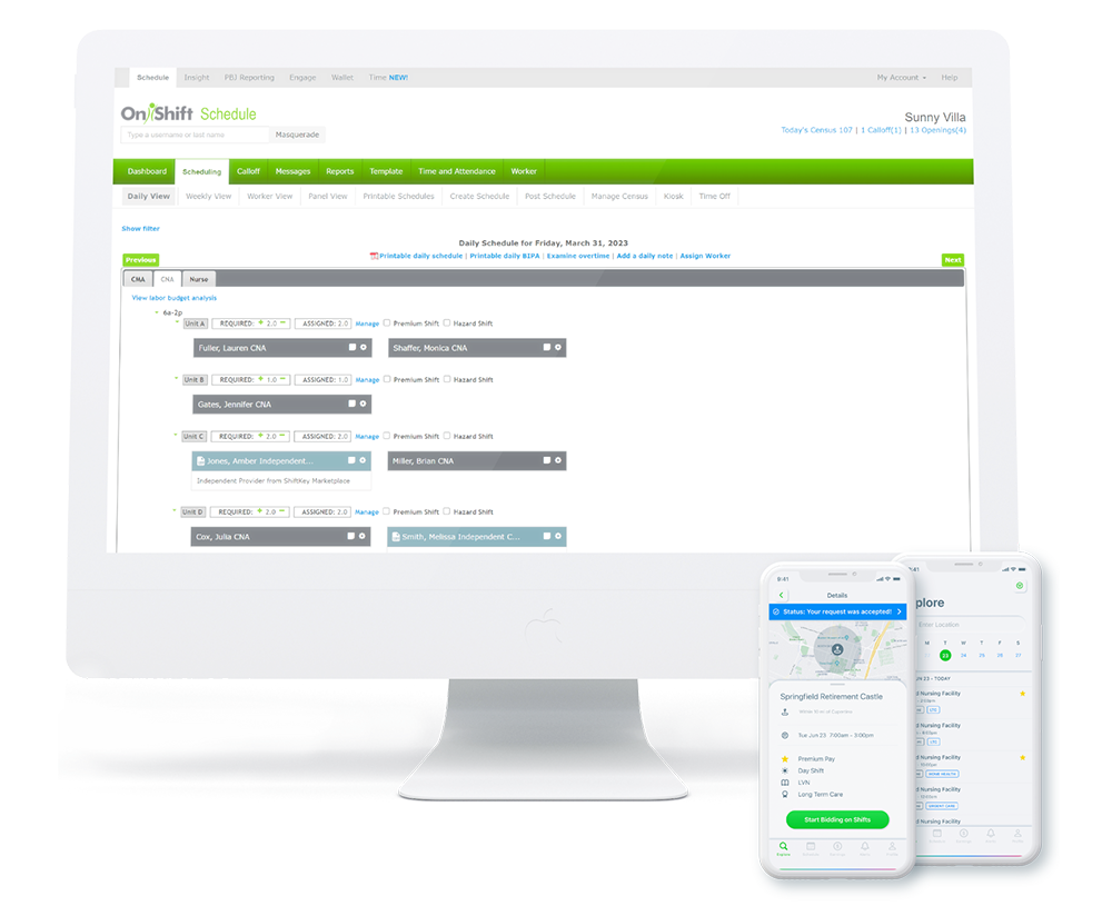 OnShift | Product Selection