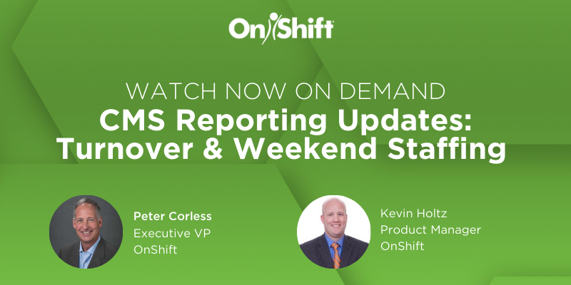 CMS Reporting Updates Webinar | OnShift Webinar